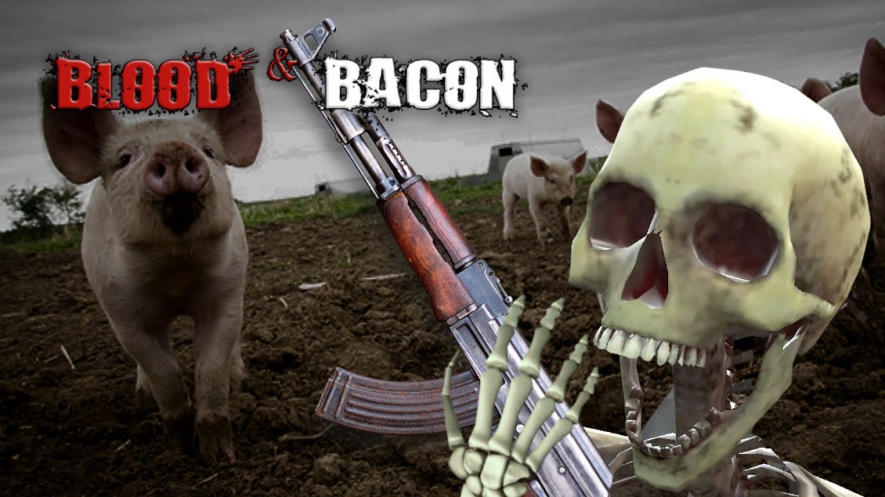 el LEFT 4 DEAD de CERDOS (Blood and Bacon) - YouTube