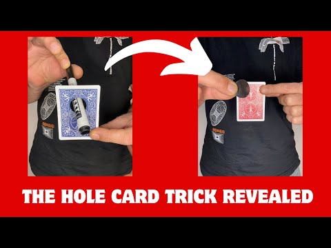 THE HOLE CARD TRICK REVEALED | Safe Videos for Kids