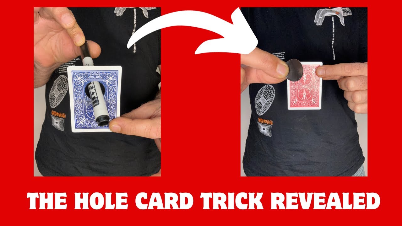 THE HOLE CARD TRICK REVEALED - YouTube