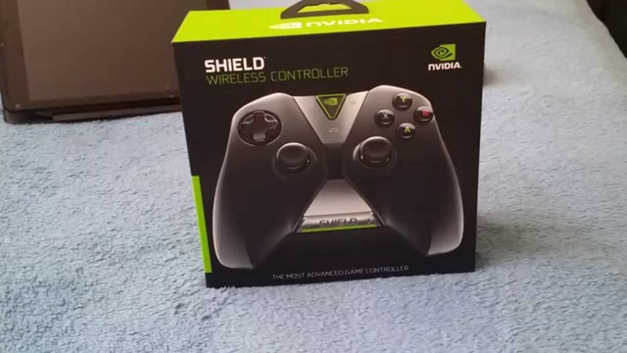 unboxing Wireless Game Controller NVIDIA SHIELD - YouTube