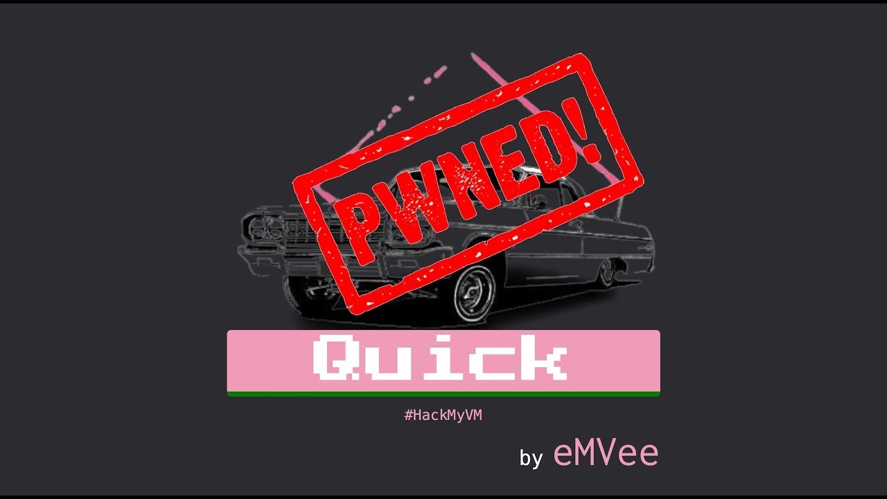HackMyVm Quick Writeup! - YouTube