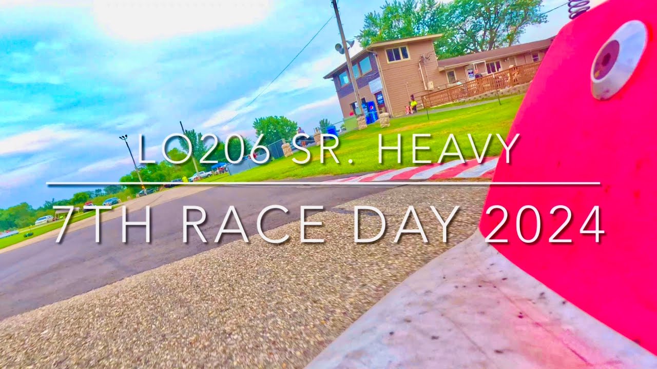 Lo206 Sr. Heavy 7th Race Day. Sugar River Raceway - YouTube