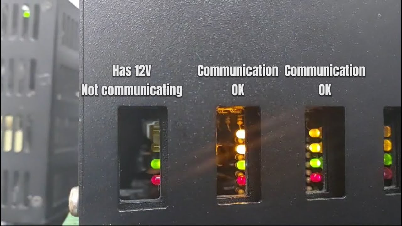 Significado dos LEDs de status das placas Branqs - YouTube