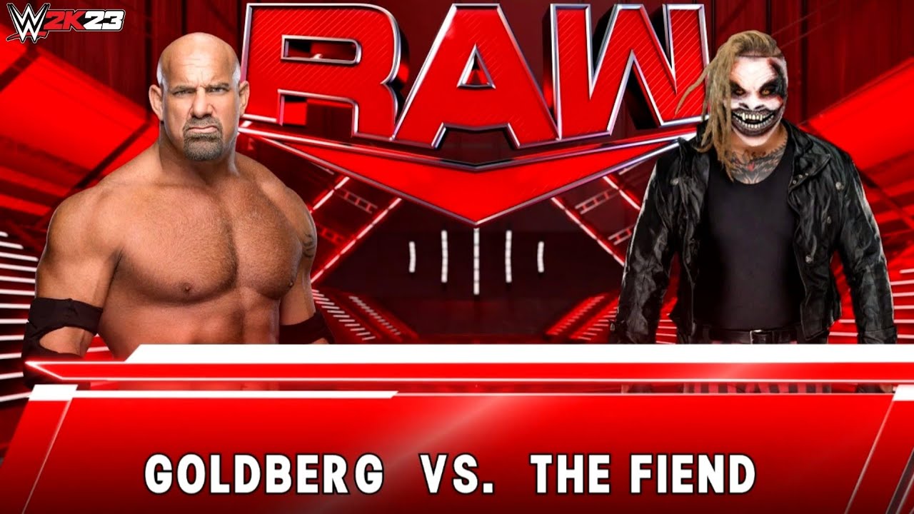 Full Match - Goldberg vs. The Fiend: Raw|WWE 2K23 - YouTube