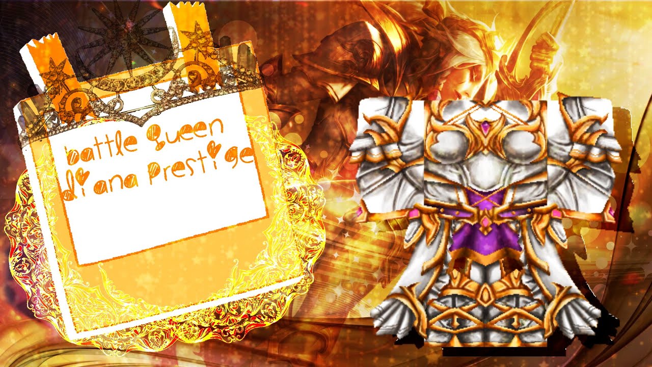 Battle Queen Diana PRESTIGE Speed Design [ROBLOX] - YouTube