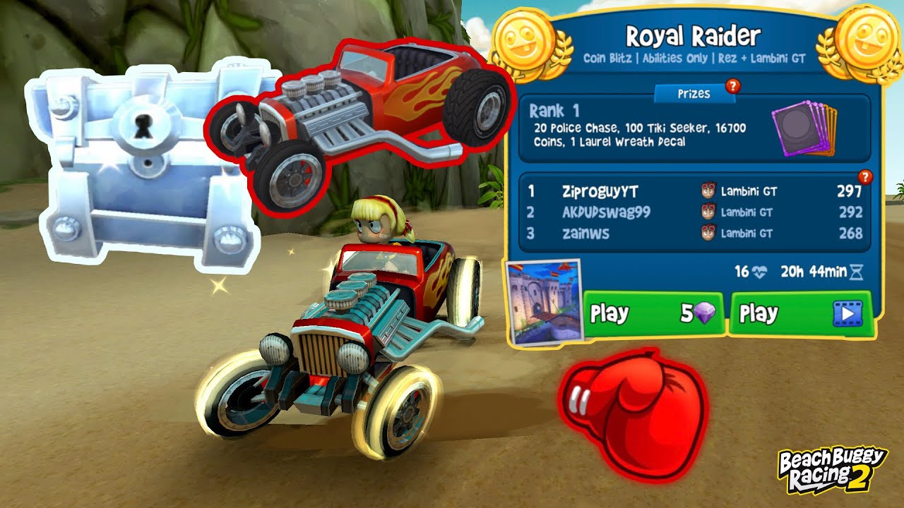 Royal Raider | Roxie Roller + Holeshot | Silver Crate | Beach buggy ...