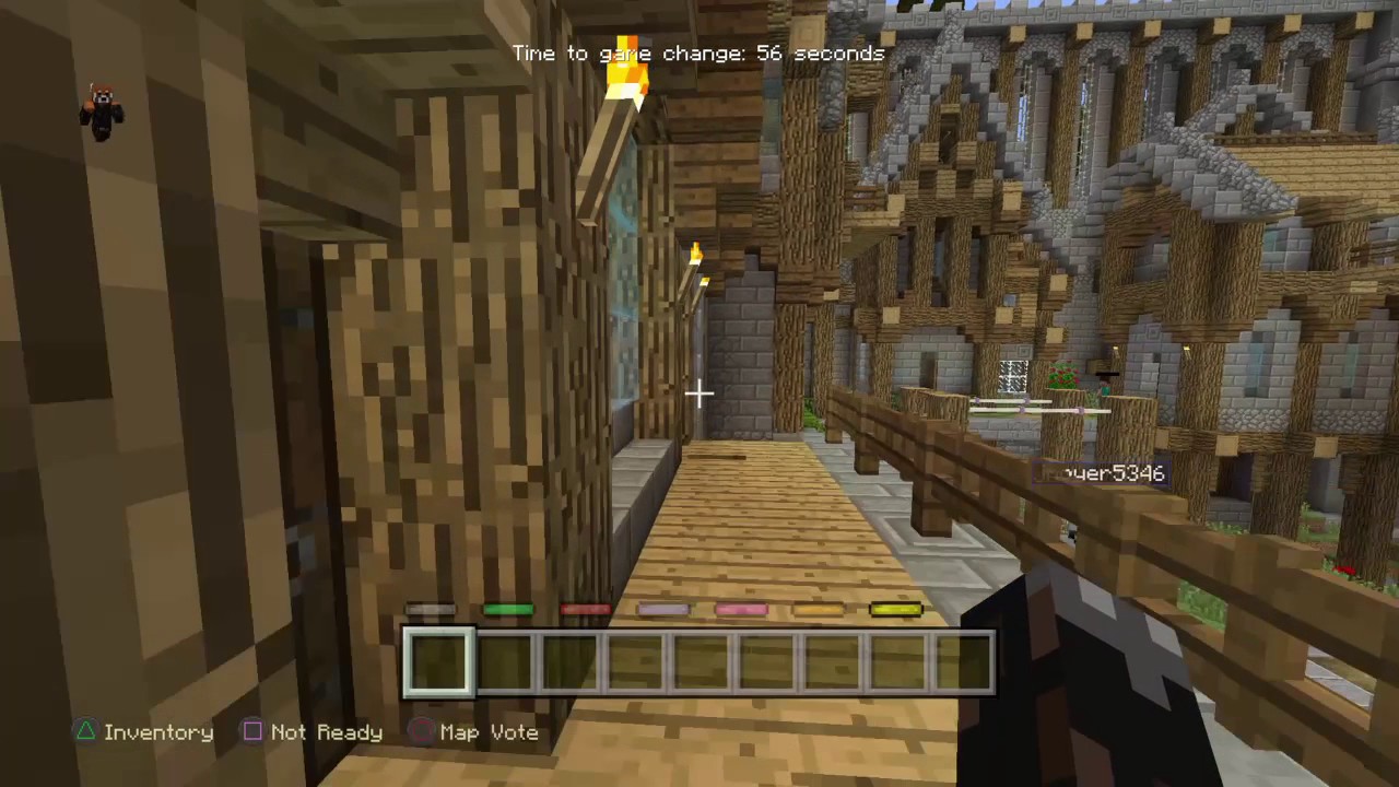 Minecraft: PlayStation®4 Edition battle mini game - YouTube