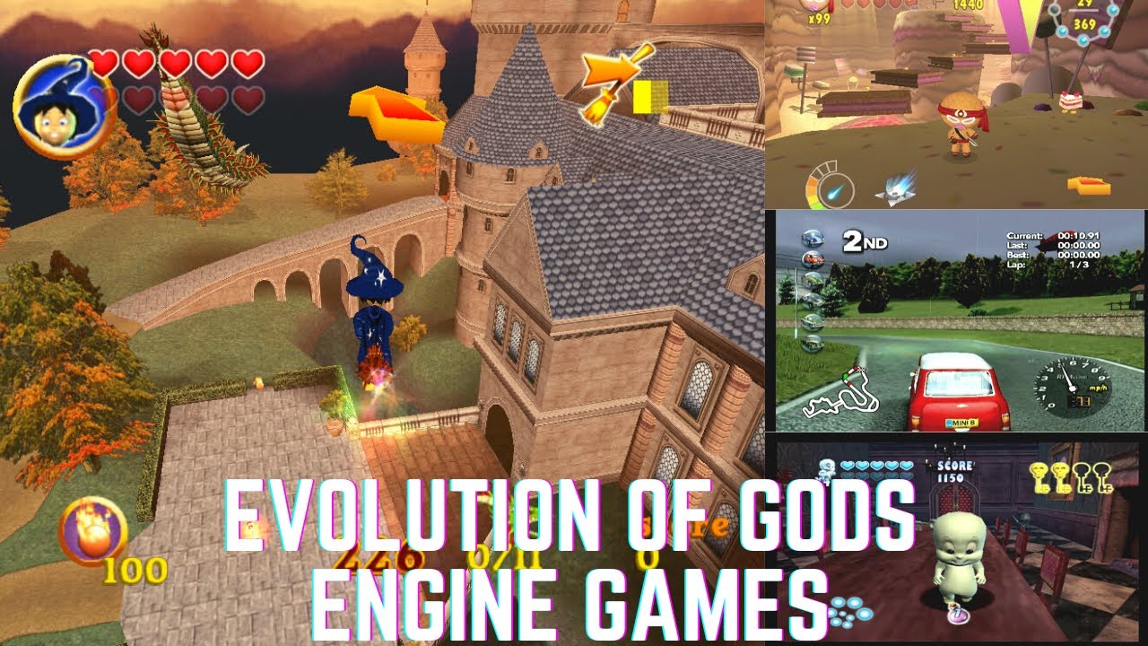 Evolution of GODS Engine Games 2002-2007 - YouTube
