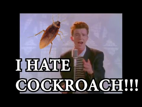 Rick Atley Hates Cockroach - YouTube