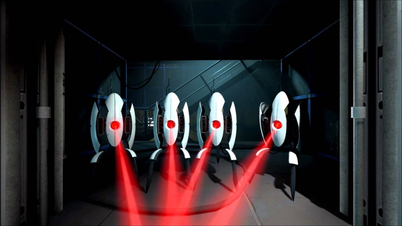 Portal 2 ending sequence feat. The Turret Opera [Cara Mia Addio]. - YouTube