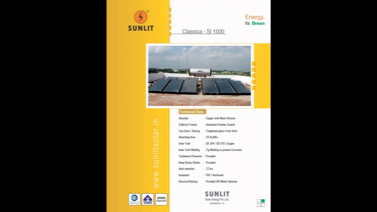 sunlit solar power - YouTube