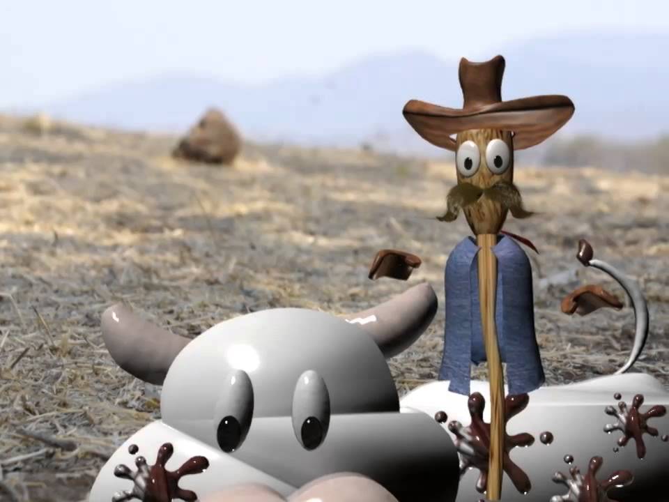 Animación 3ds Max - Cow Flakes - YouTube