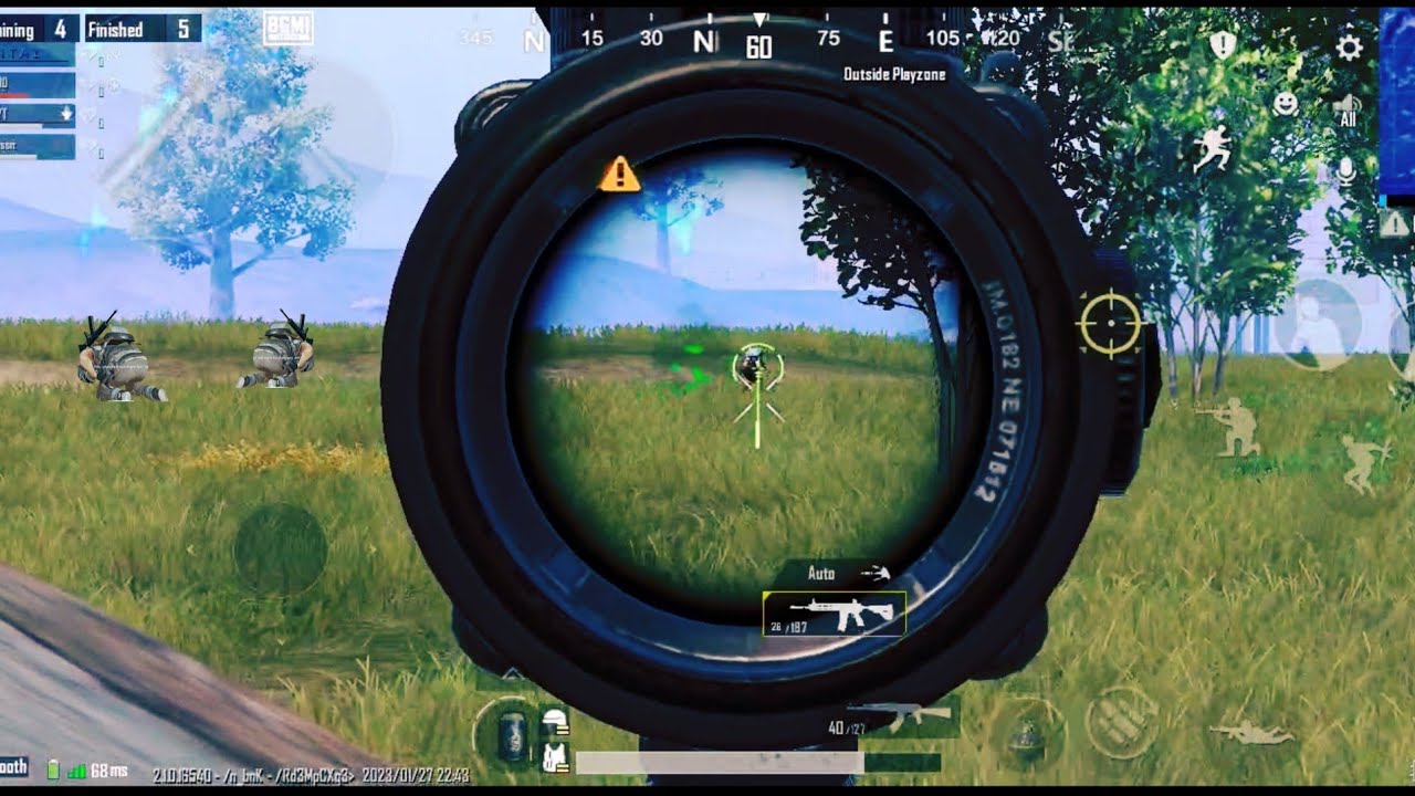 bgmi 3x 6x scope spray realme GT neo2 @JONATHANGAMINGYT - YouTube