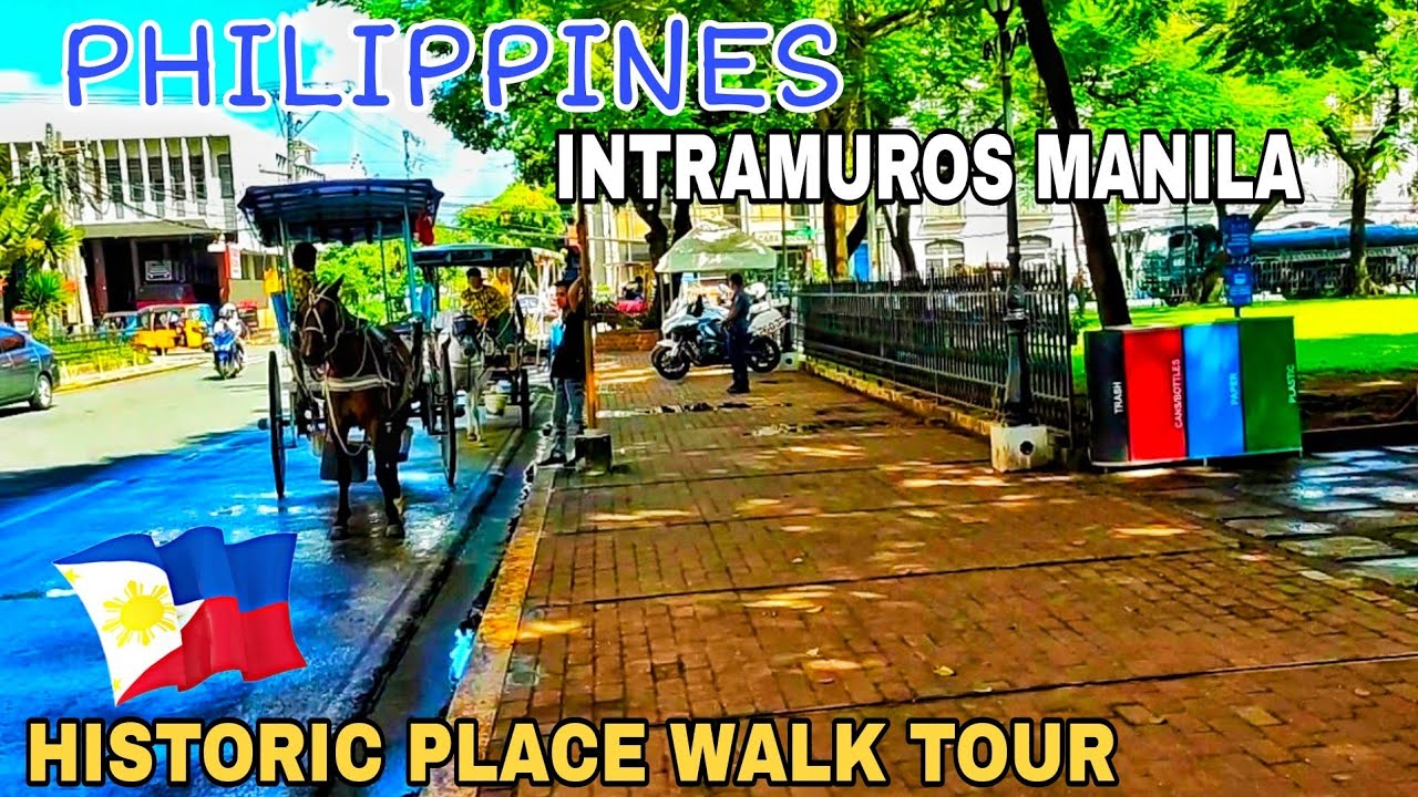 Historic Place Walking Tour INTRAMUROS MANILA | TAONG KALYE. - YouTube