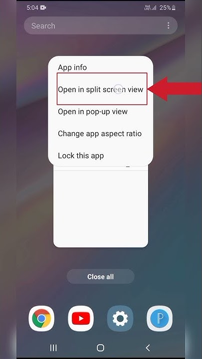 How to use two apps in one android phone - YouTube