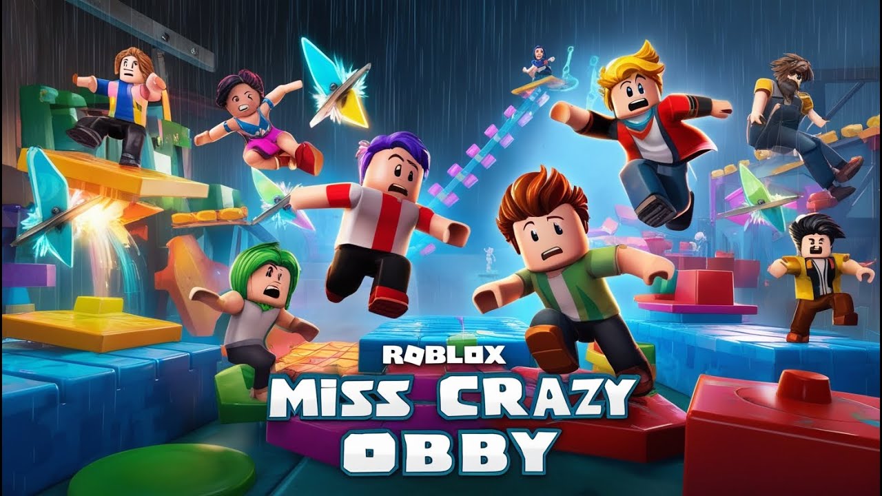Miss Crazy Obby Gameplay in Roblox | Fun Roblox Miss Crazy Obby Game ...