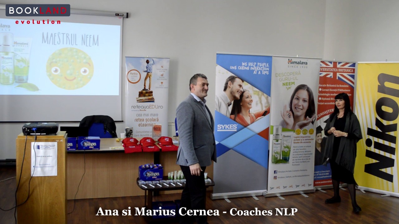 Ana si Marius Cernea la BookLand Evolution Oradea 2017 - YouTube