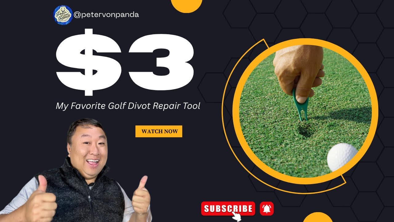 My Favorite Golf Divot Repair Tool - YouTube