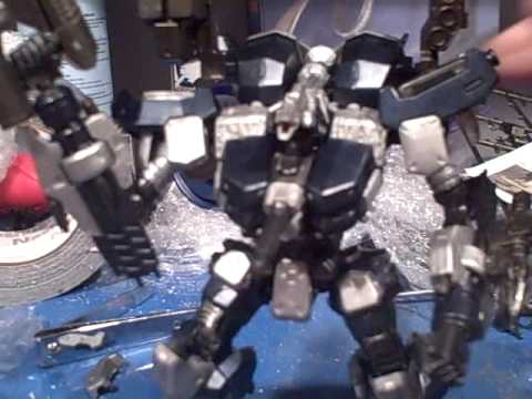 Armored Core Model Kit: Crest CR-C90U3 Pt.2 - YouTube