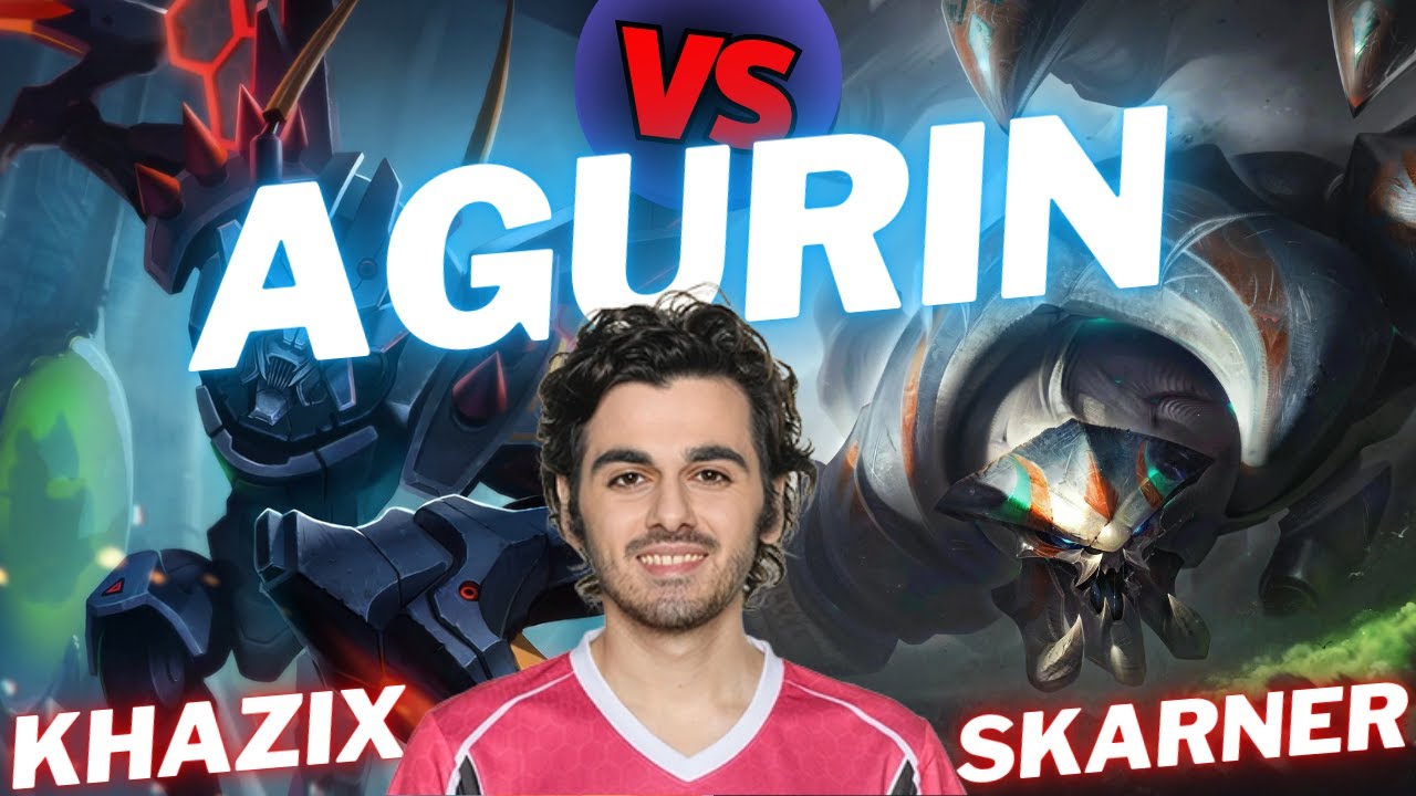 AGURIN | KHAZIX VS SKARNER | JNG GAMEPLAY | Patch 14.17 / Season 14 | # ...
