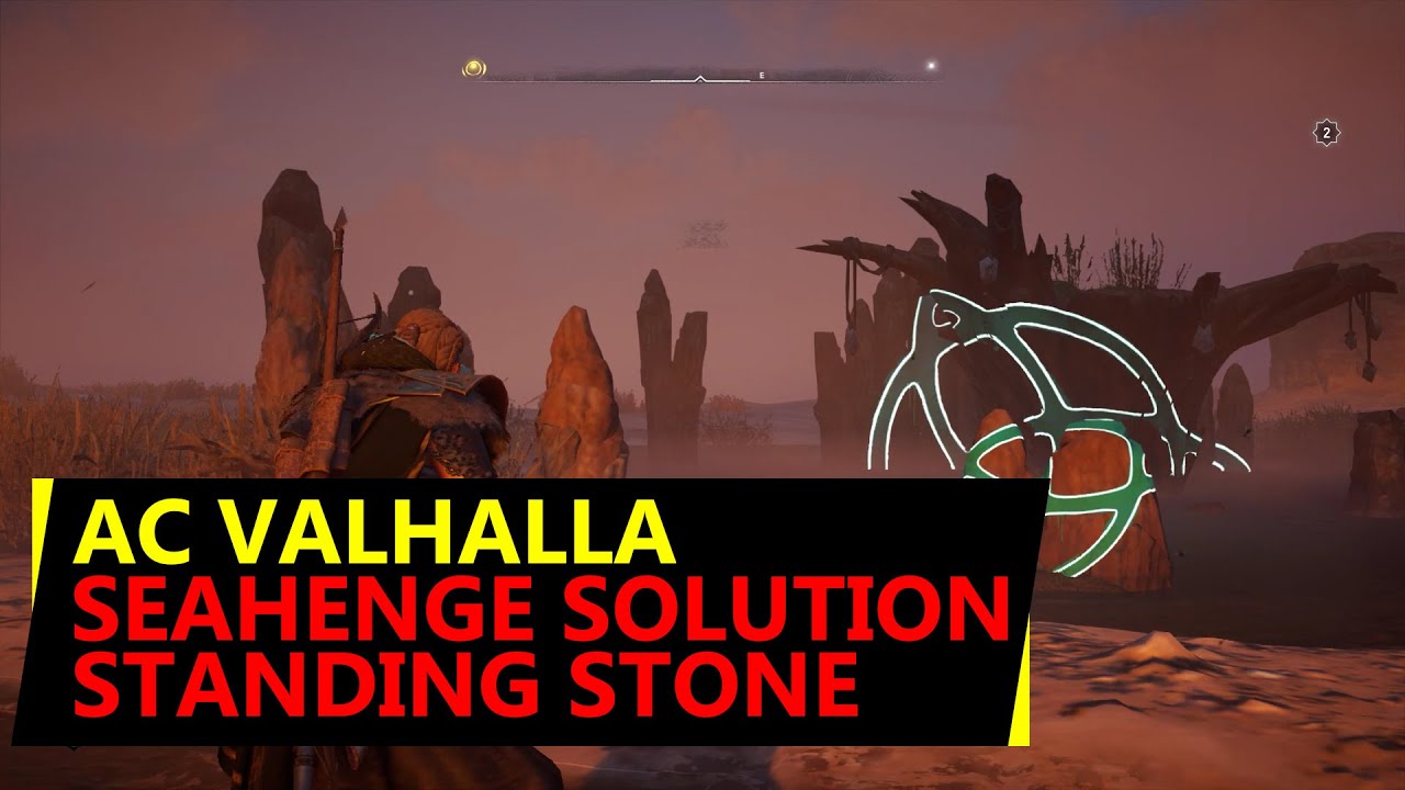 Seahenge AC Valhalla - Standing Stone Puzzle Solution - YouTube