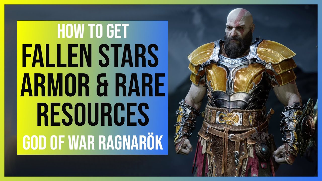 God of War Ragnarok: Fallen Stars Armor & Rare Upgrade Material ...