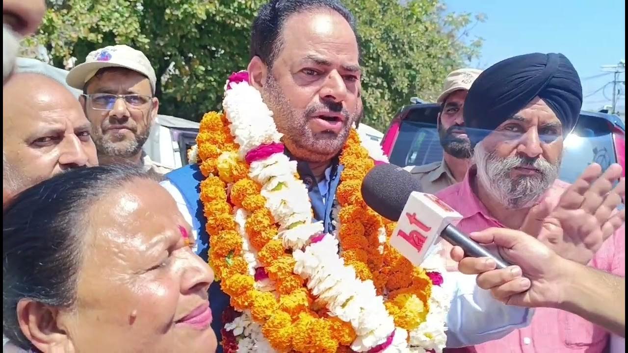 Raman Bhalla Filed Nomination Papers For Jammu Reasi Lol Sabha Seat
