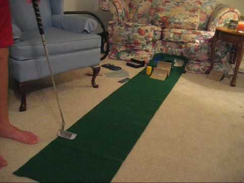 Home-made mini-golf - YouTube