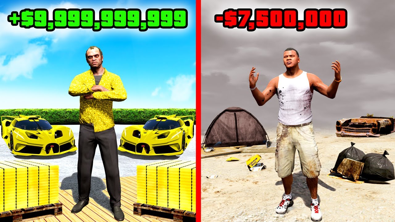 POOREST vs RICHEST in GTA 5! - YouTube
