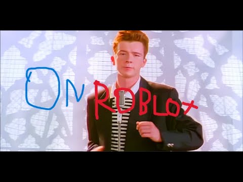 rick roll (version roblox) - YouTube