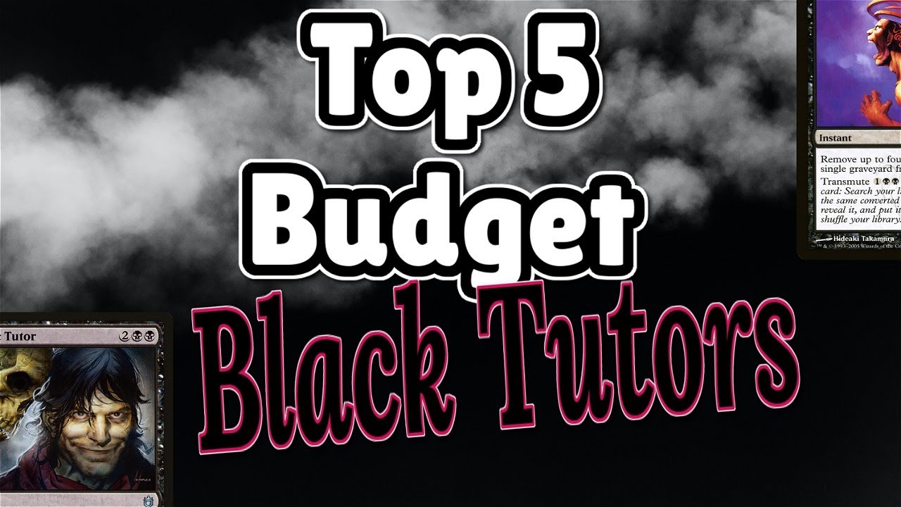 Top 5 Budget Black Tutors - YouTube