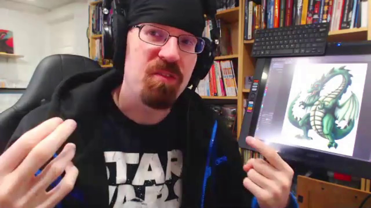 How to draw cool staff with Dylan - YouTube