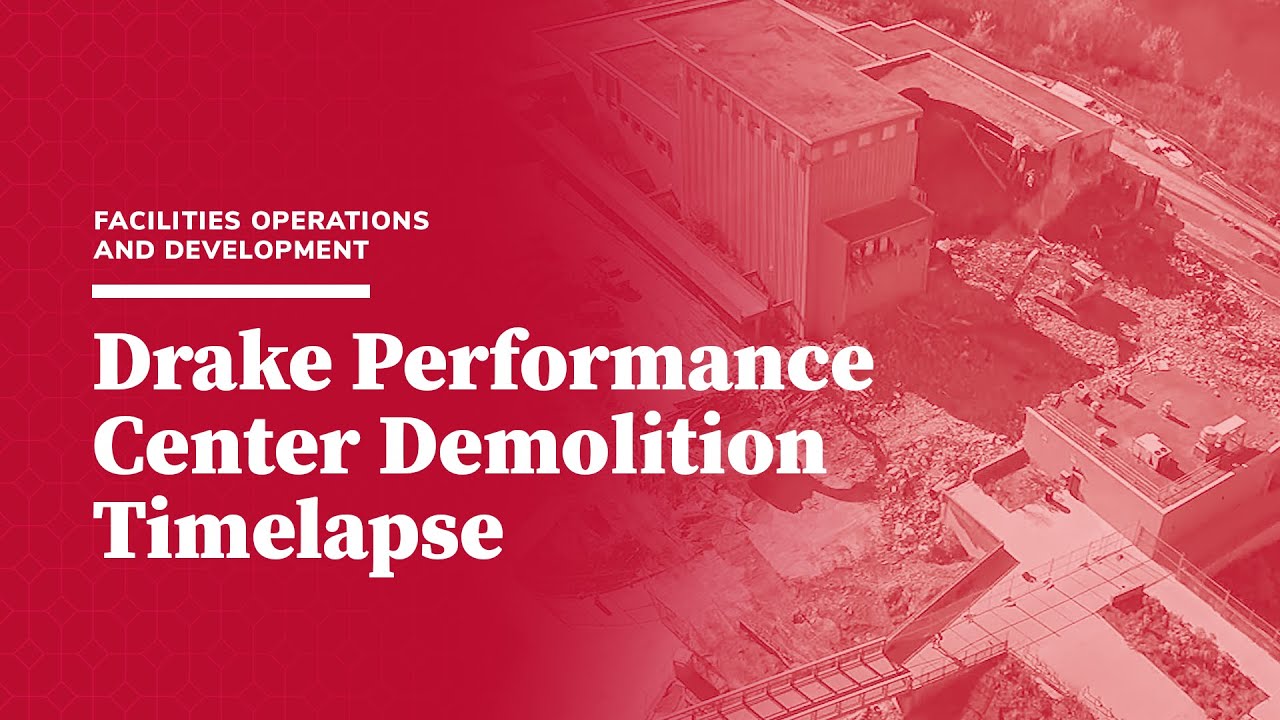 Drake Performance Center Demolition Timelapse - YouTube
