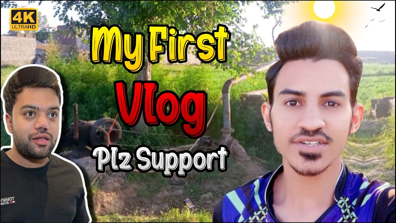 my first vlog 🔥 | my first vlog viral | village vlog today 2024 - YouTube
