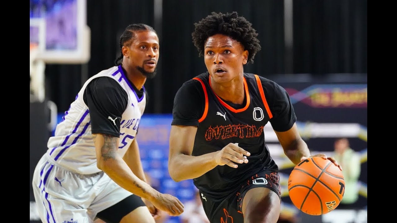 Amen & Ausar Thompson are FREAKS!!! Twins throw down crazy dunks in TBT ...