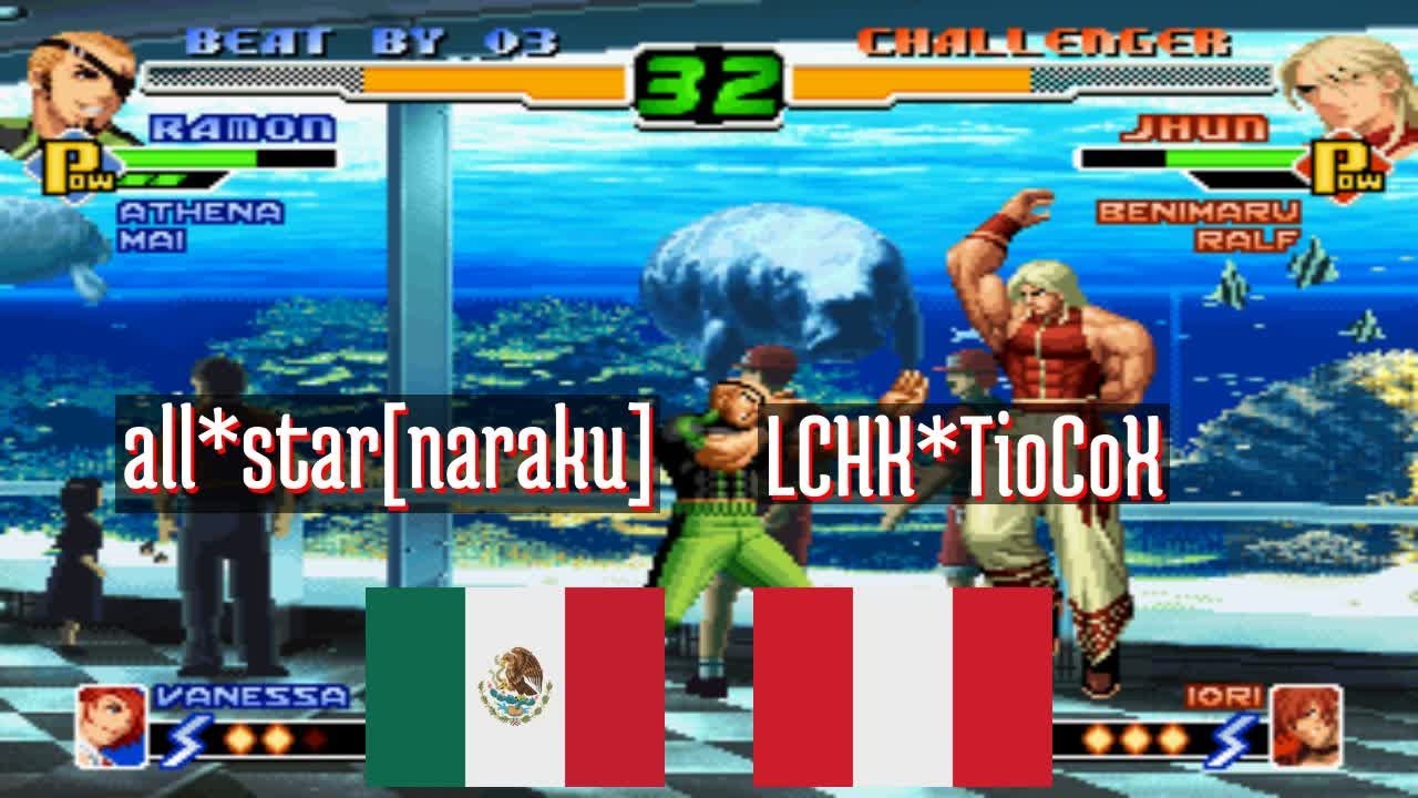 @kof2000: all*star[naraku] (MX) vs LCHK*TioCoX (PE) [King of Fighters ...