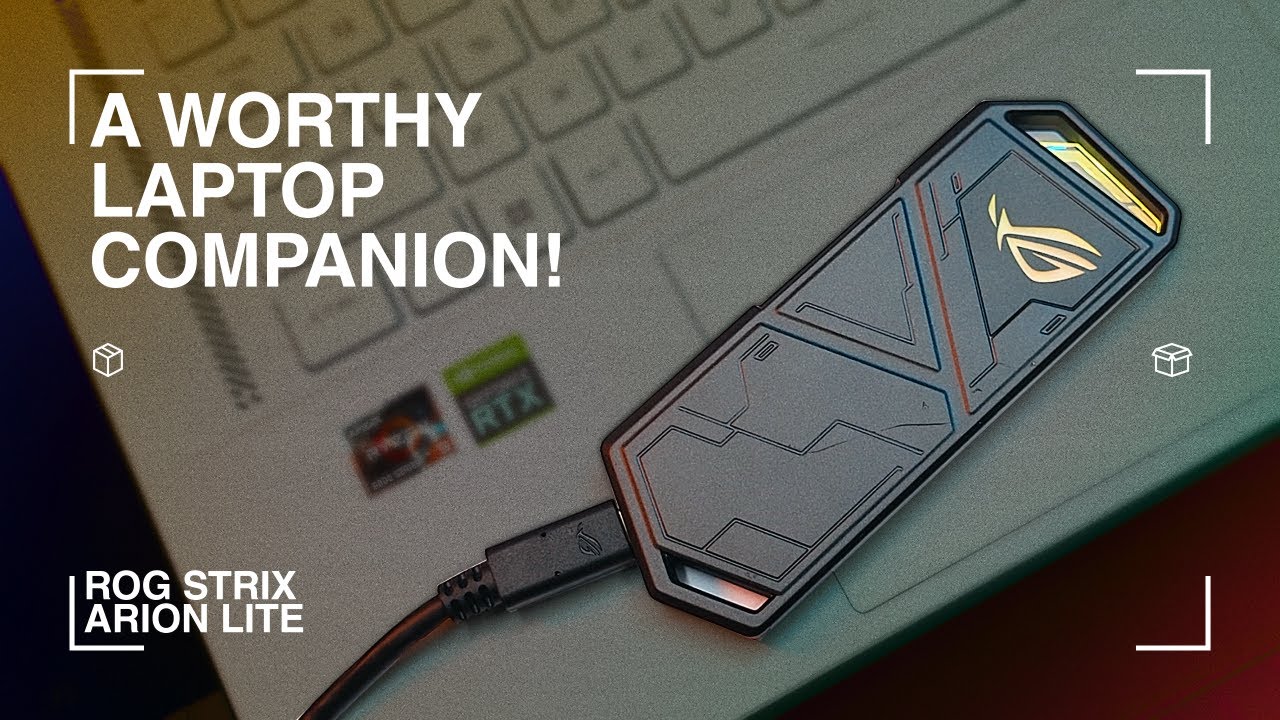 ROG STRIX Arion Lite: Everything you need to know! - YouTube