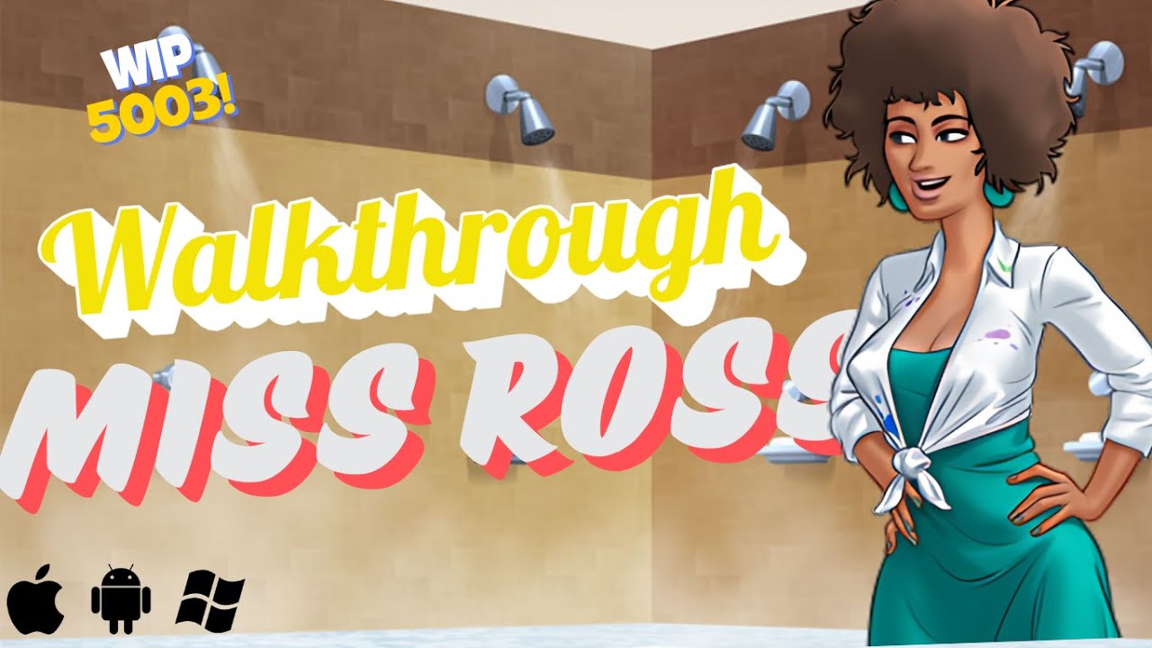 Miss Ross Complete Quest (Full Walkthrough) | Summertime Saga 21.0.0 ...