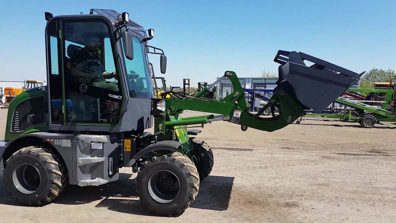 2020 HONGYUAN ZL08 Loader Carlton Auctions 3603 - YouTube