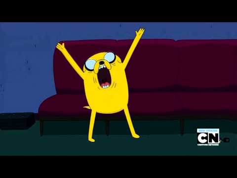 Adventure Time-Jake's Spider Bite Scene (Extended Scream)