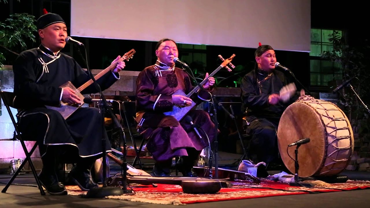 Alash Ensemble in Houston 2012 - Tuvan Rock and Roll Song - YouTube