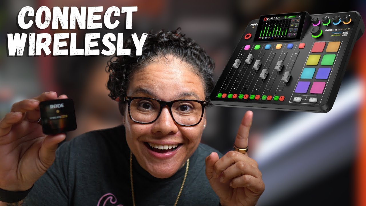 Wirelessly Connect Rode Wireless Go 2 And Rodecaster Pro 2 - YouTube