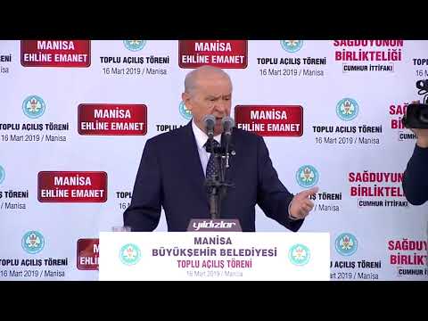 Genel Başkanımız Sn. Devlet BAHÇELİ, Manisa Mitingi'nde Halkımıza Hitap Etti.