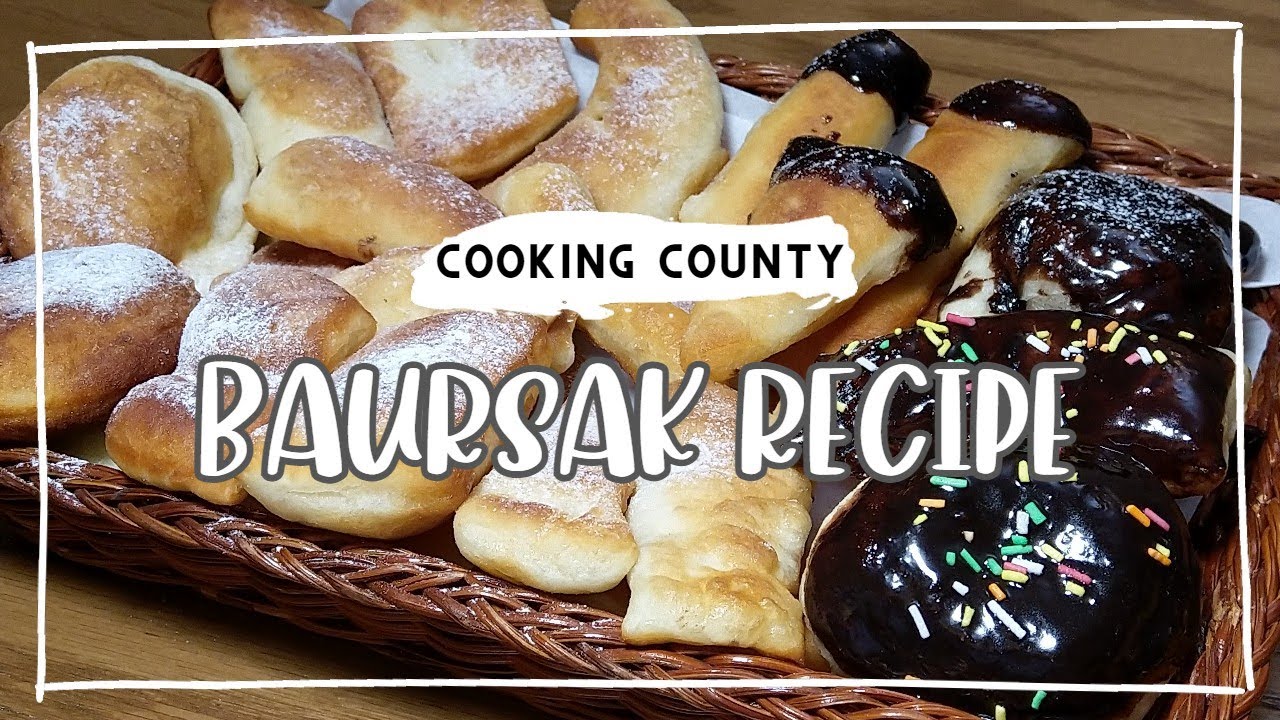 Kazakh Baursak / Boortsog recipe (Kazakh donut) - YouTube
