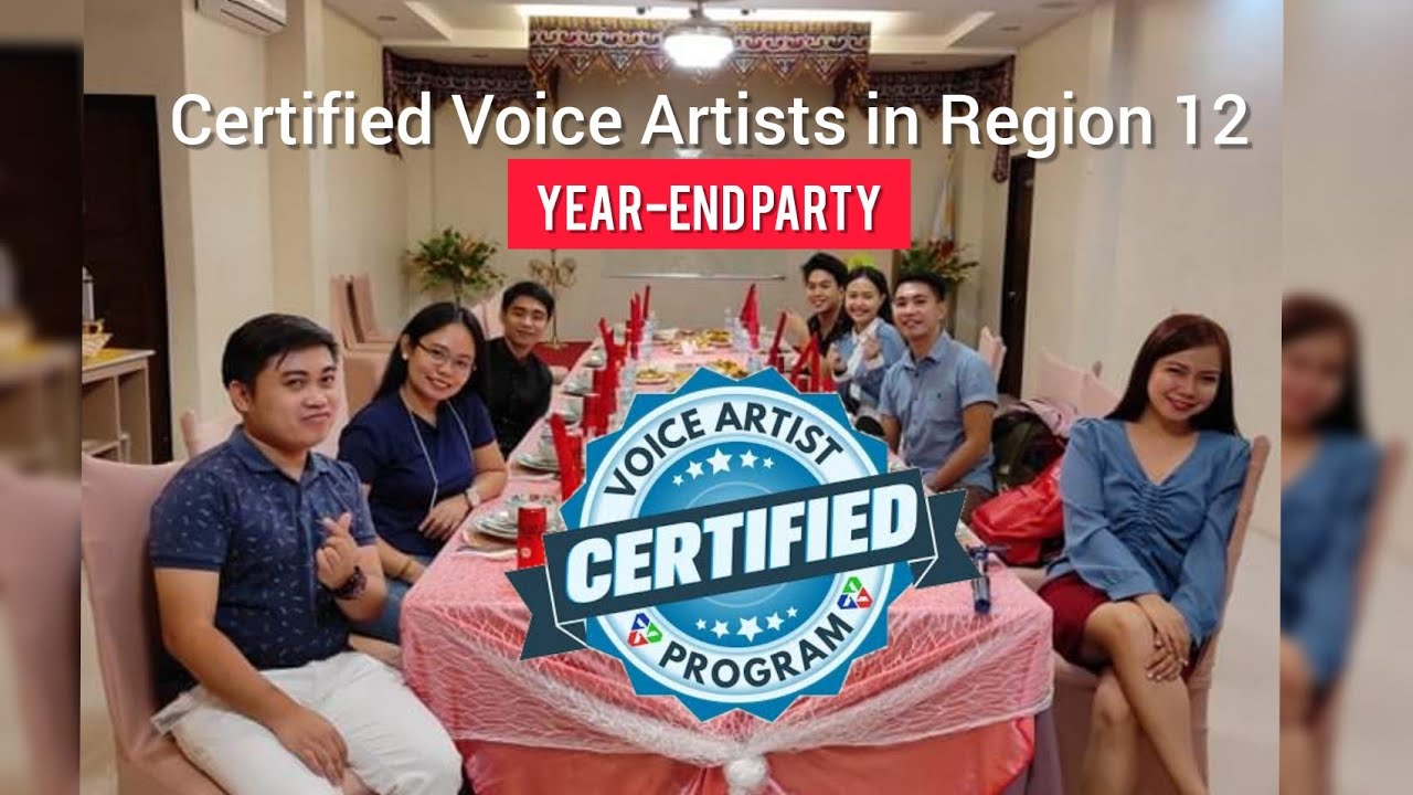 Year-end Party: Certified Voice Artist Program (CVAP) SOX in Gensan ...