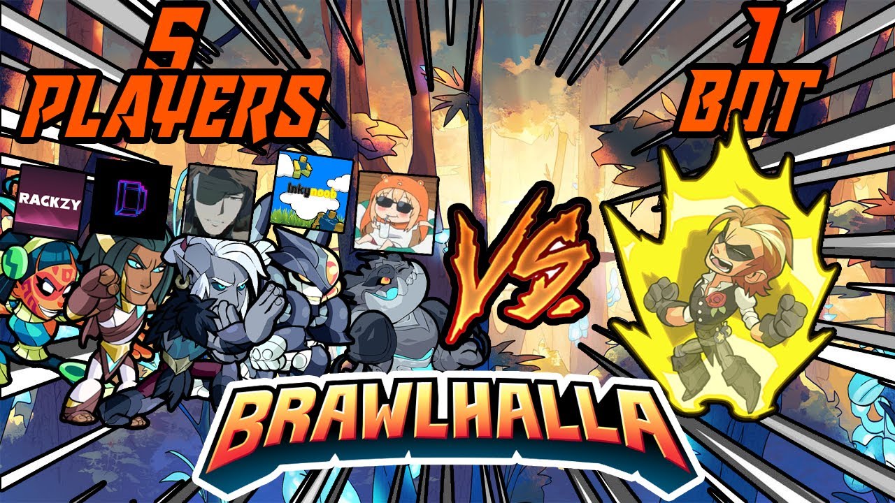 5 PLAYERS VS THE HARDEST BOT! - YouTube