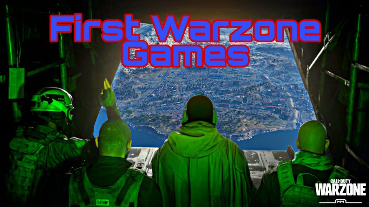 First Warzone Experience (Call Of Duty Warzone) - YouTube