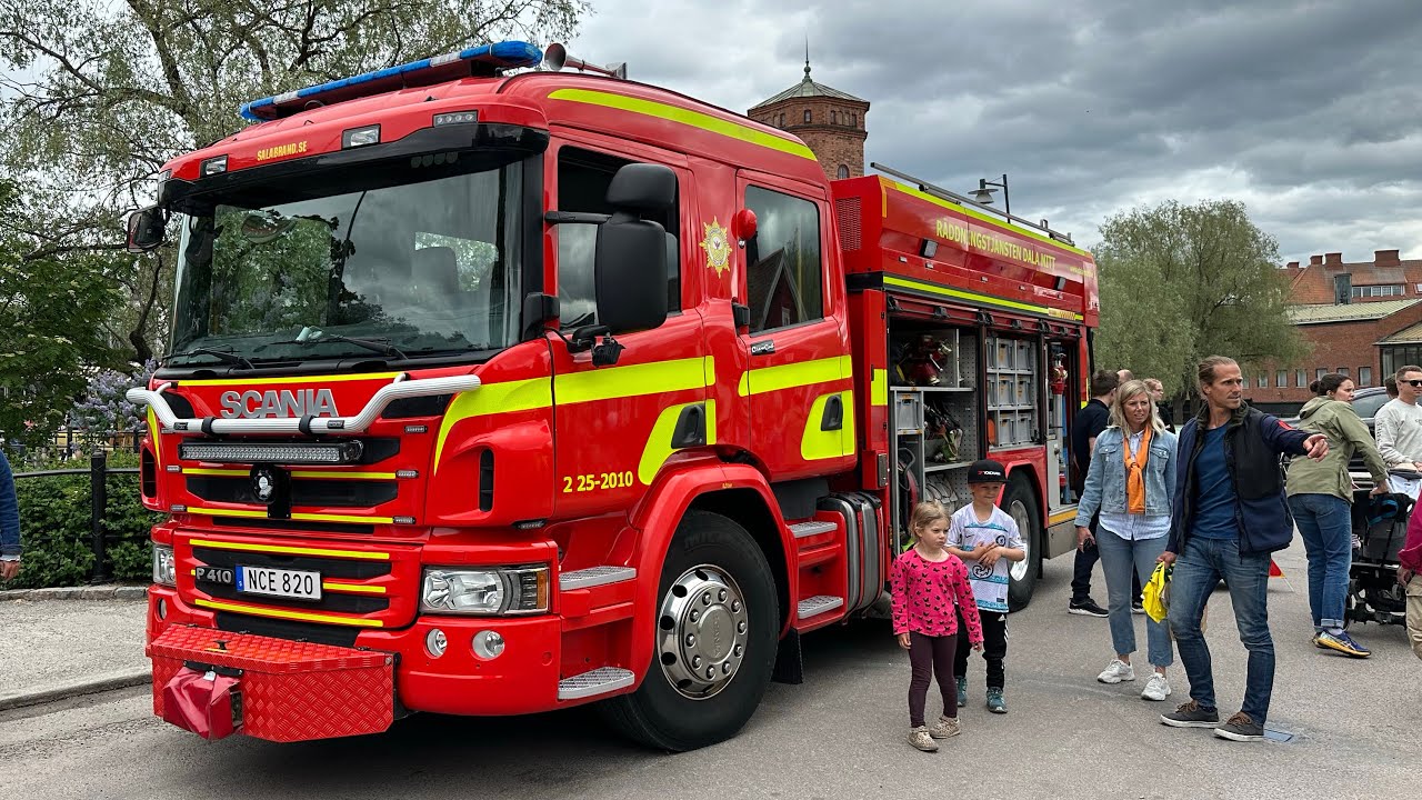 2016 Scania P410 - Fire Truck with Crewcab - YouTube