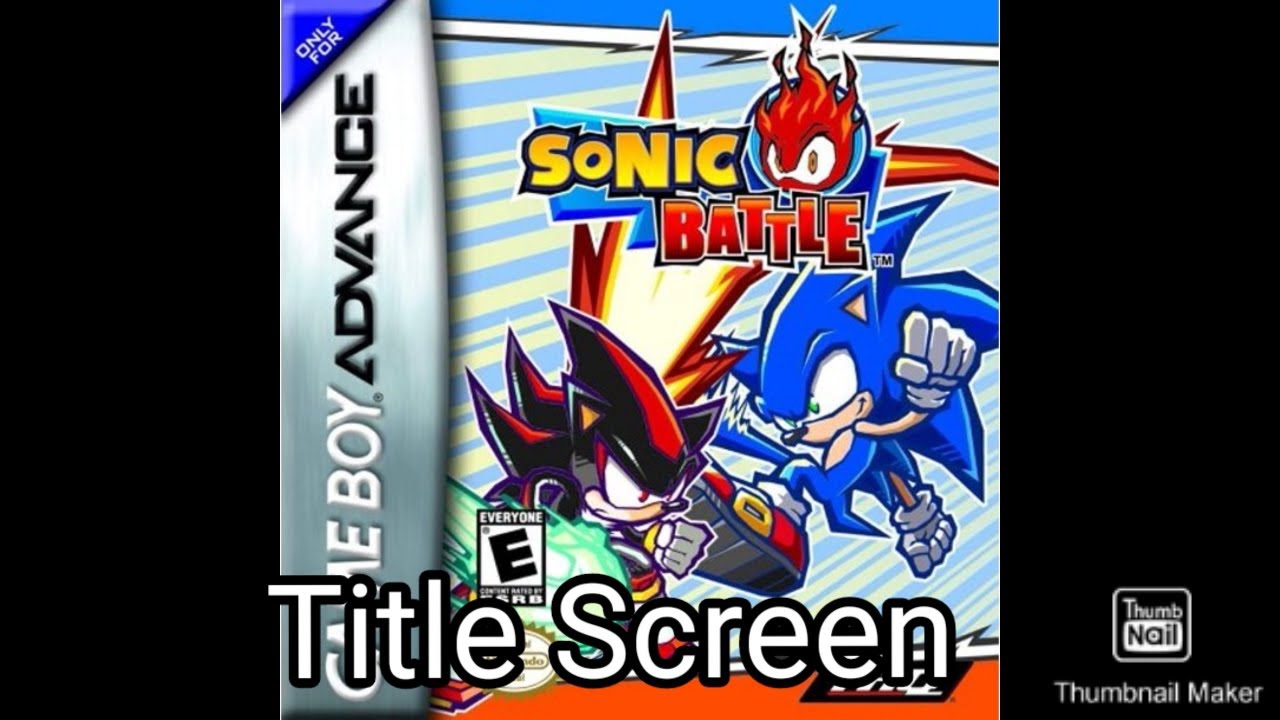 Sonic Battle Title Screen (OST). - YouTube
