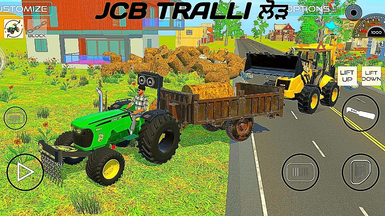 Tractor Trolley Loadi...JCB ਸੇ TRALLY ਲੋੜ ! INDIAN ਵੇਹਿਕਲੈਸ Simulator 3 ...